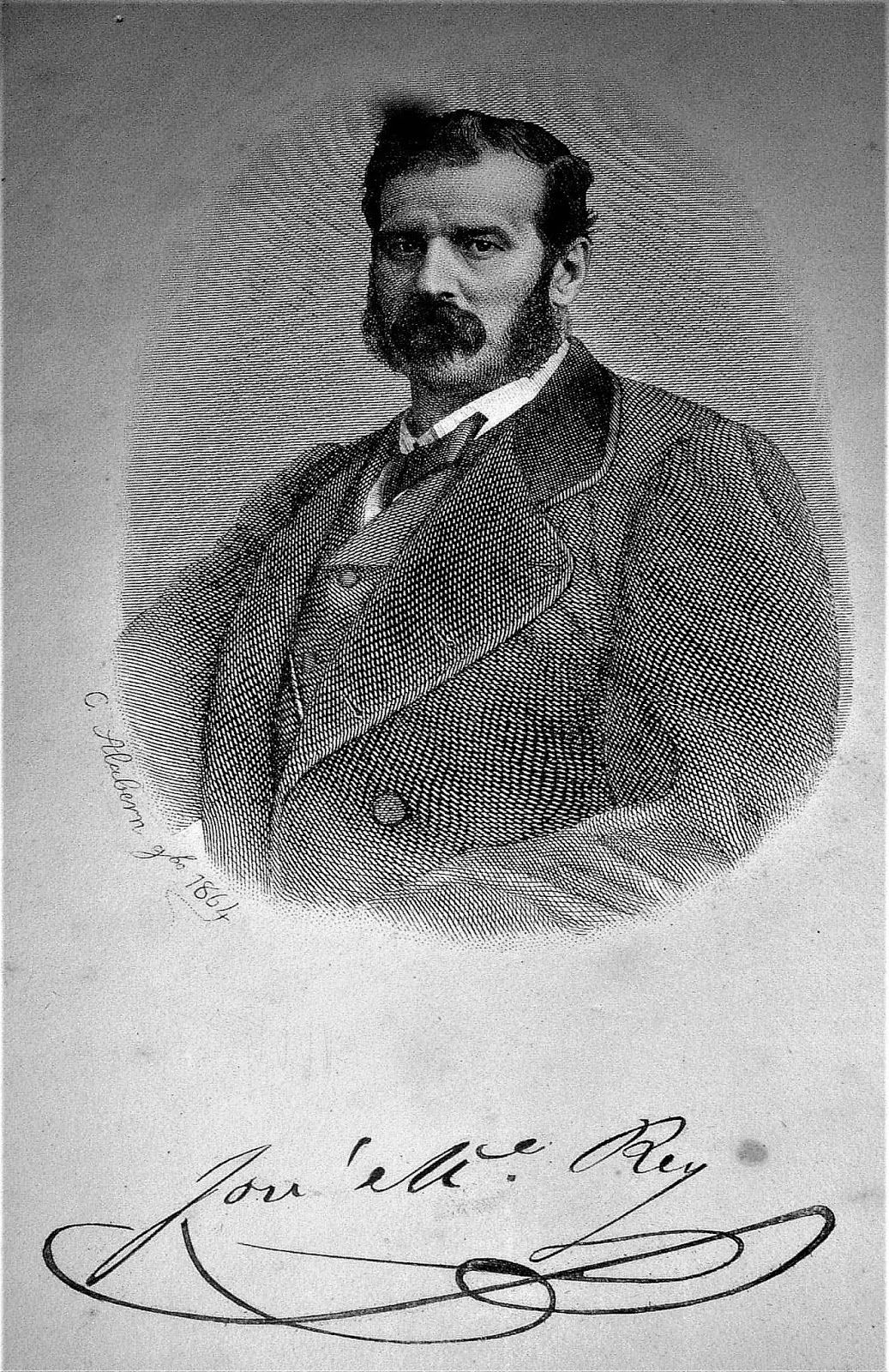 Biografía de José María Rey y Heredia - Plumaylibros